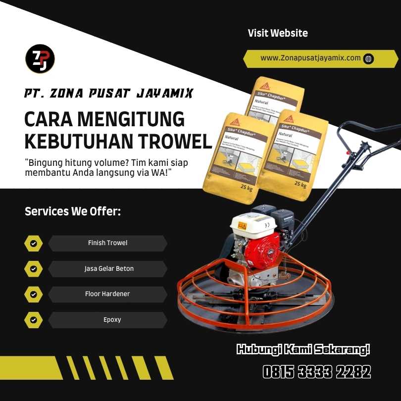 Harga Sewa Trowel Beton Terbaru - Terdekat di Lokasi Anda